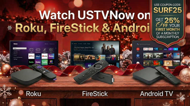 USTVNow: Watch Seamless Streaming on Roku, FireStick, and Android TV ...
